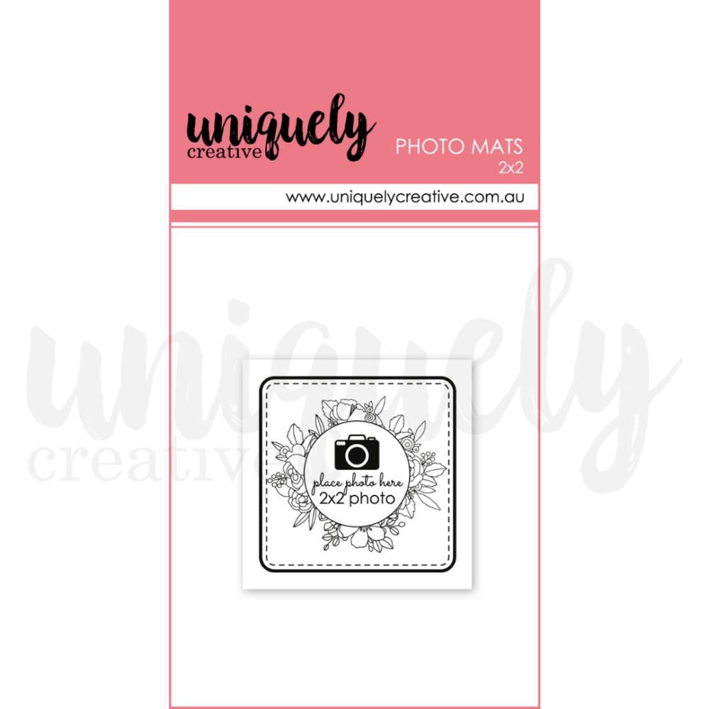 2x2 Photo Mats for Scrapbooking | Uniquely Creative